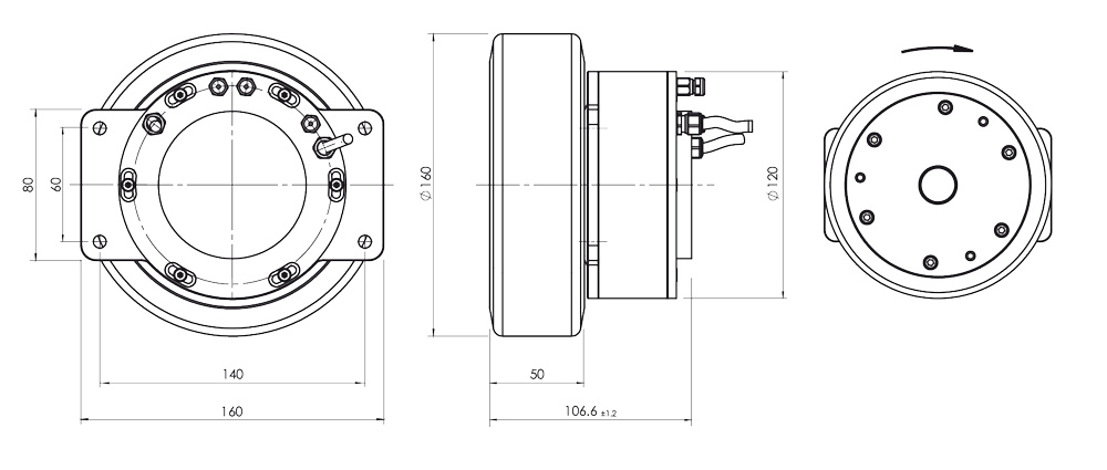 PMSG Wheel Hub Motors with Gears - HEINZMANN Electric Motors